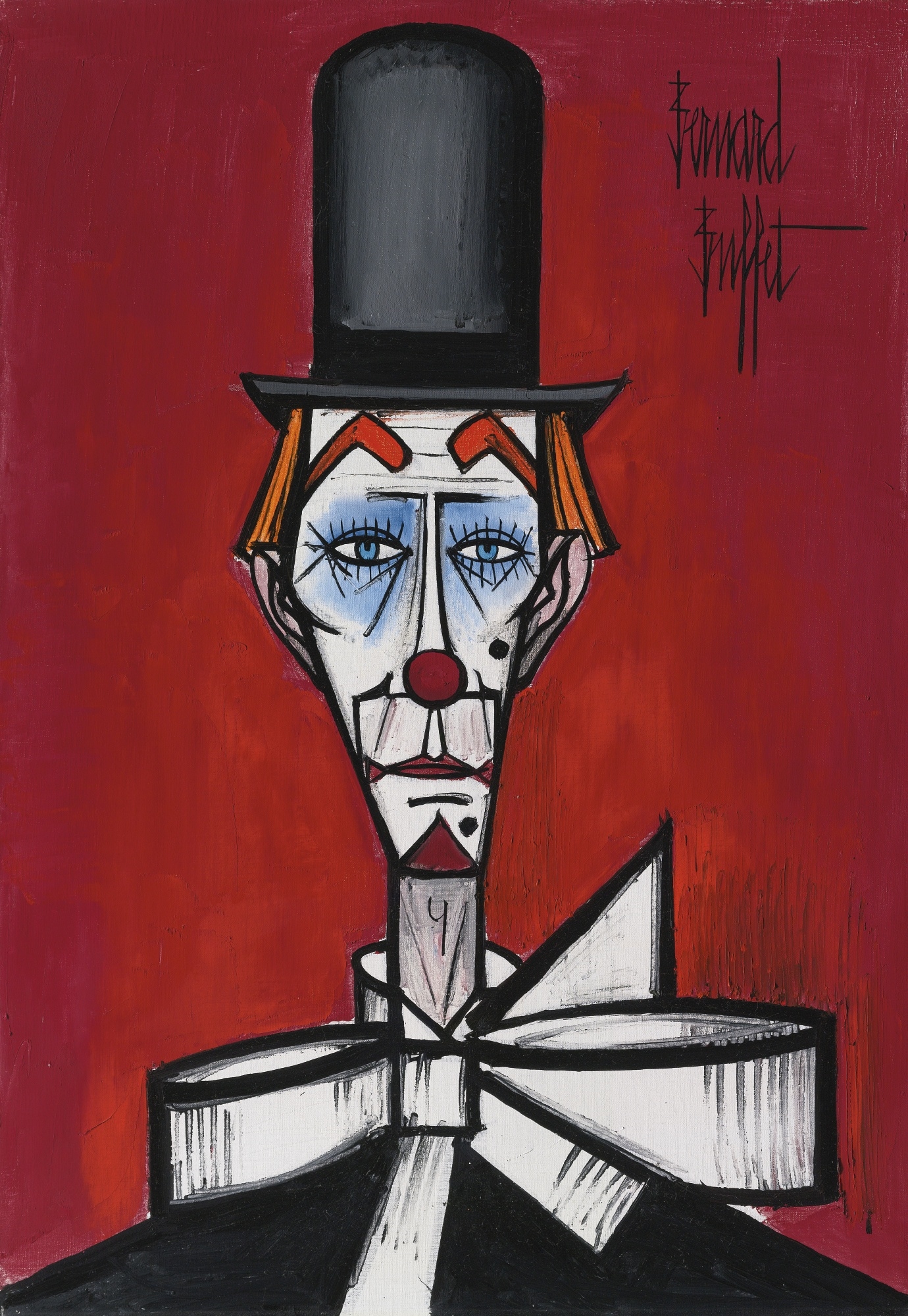 Bernard Buffet | CLOWN (1975) | MutualArt
