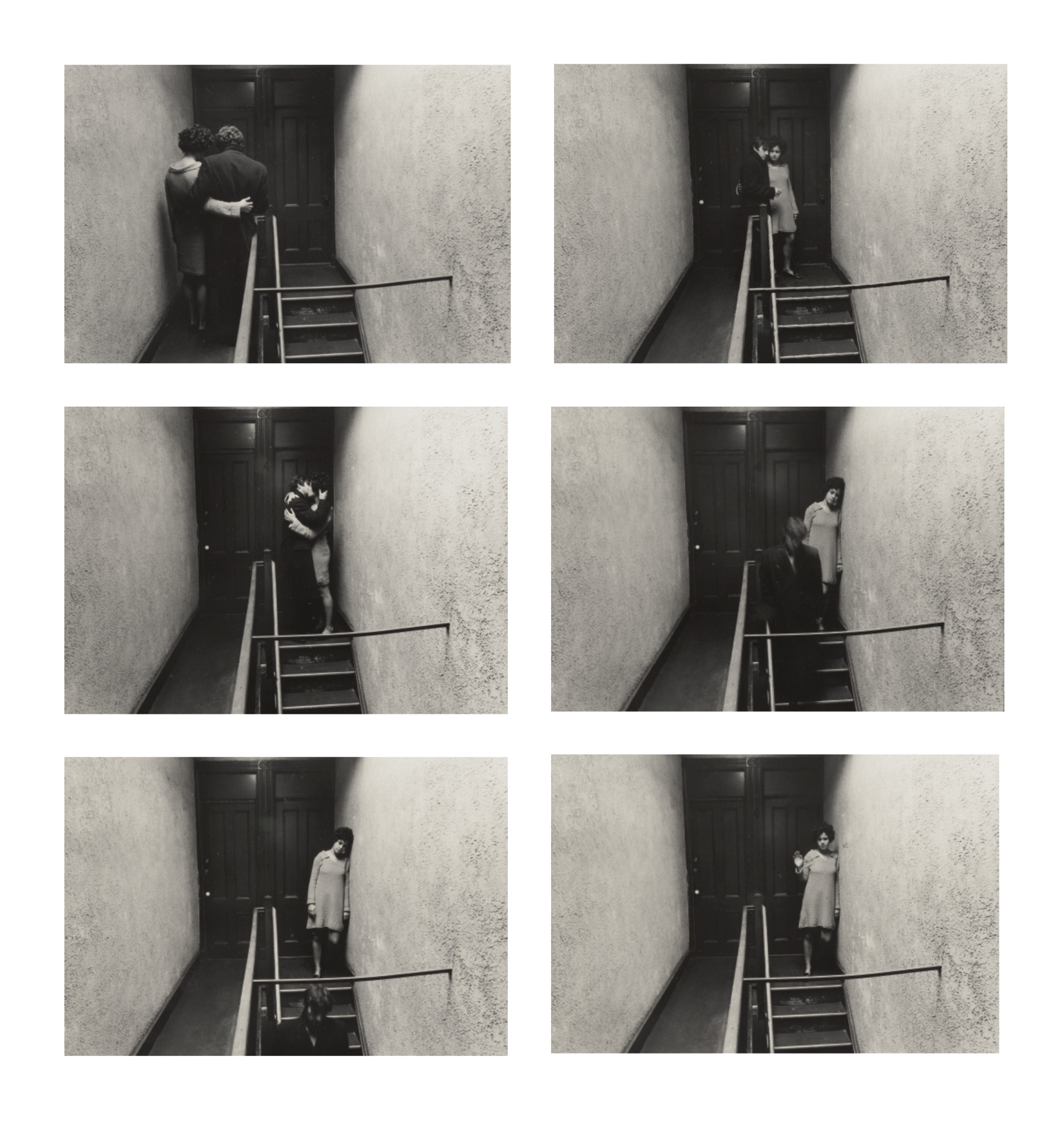 Duane Michals | 6 Works: Sad Farewell' Vers (1968) | MutualArt