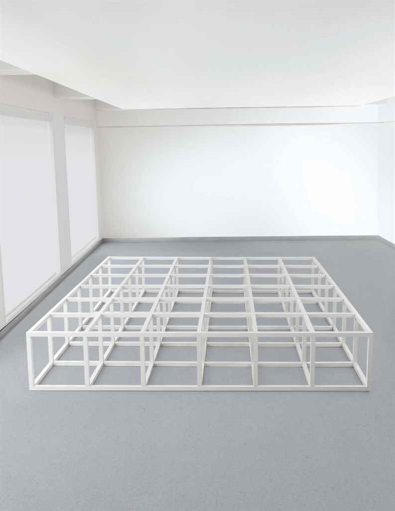 Sol LeWitt | Modular Cube/Base (1967) | MutualArt