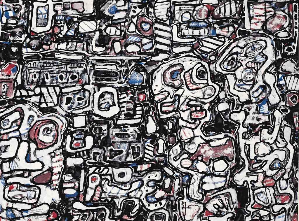 Jean Dubuffet | Jean Dubuffet Drawings (1966) | MutualArt