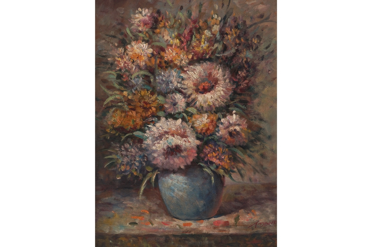 T. Denver | Still life of flowers | MutualArt
