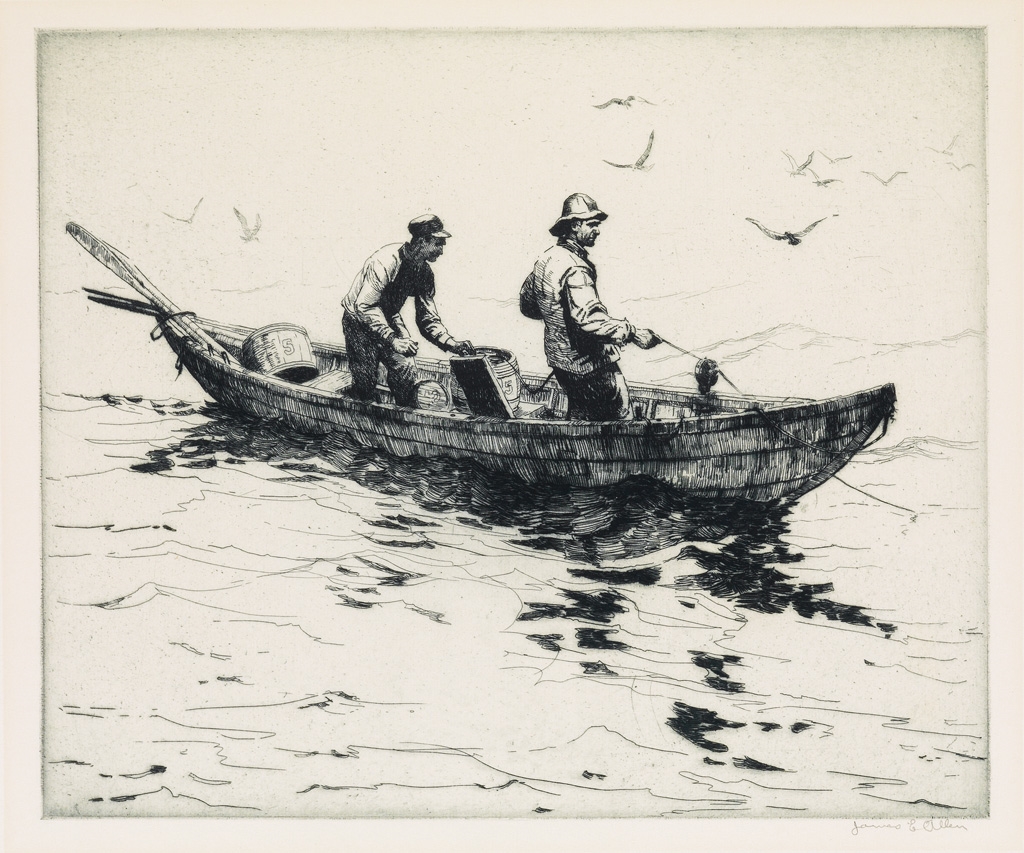 James E. Allen | The Trawlers (1938) | MutualArt