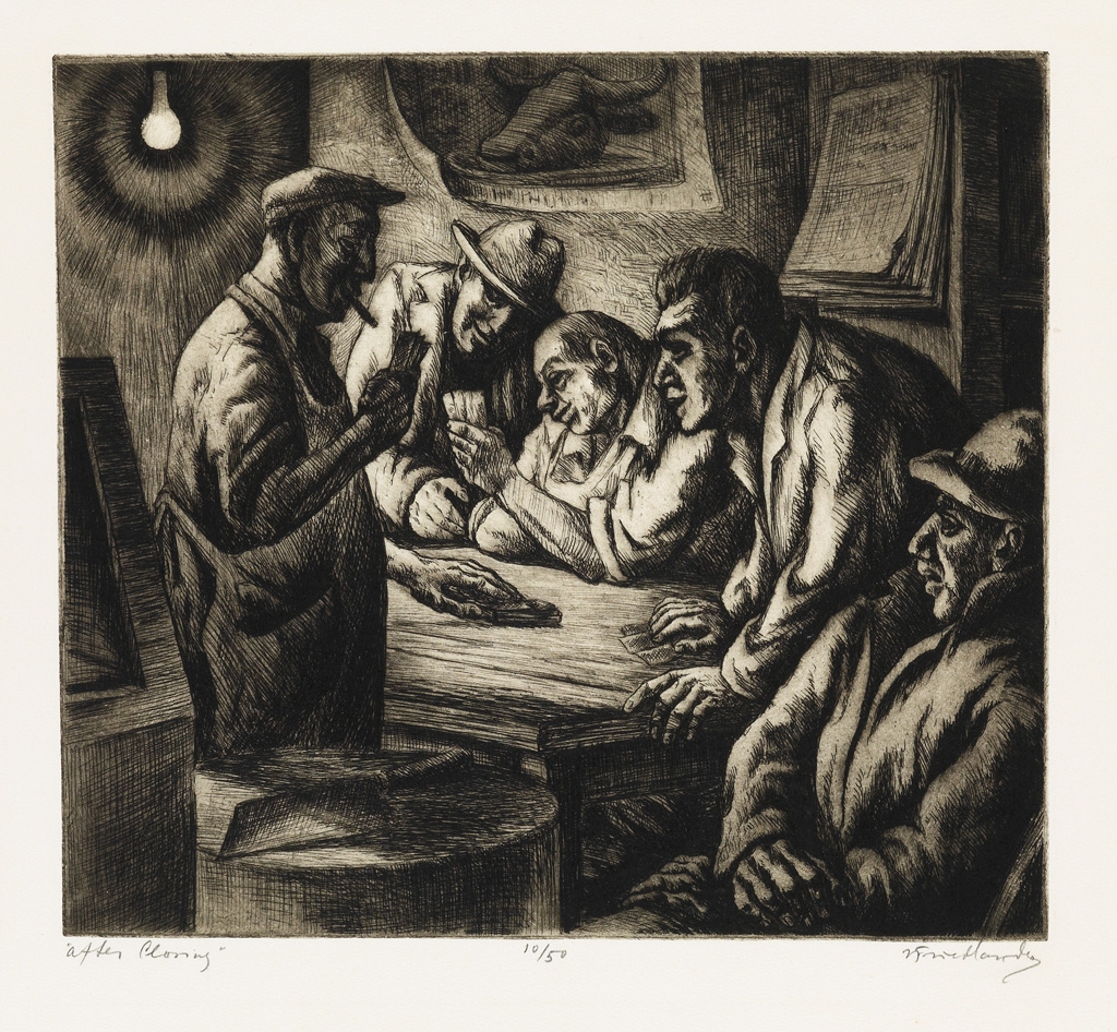 Isac Friedlander | SELF-PORTRAIT NO. 4 (1939) | MutualArt