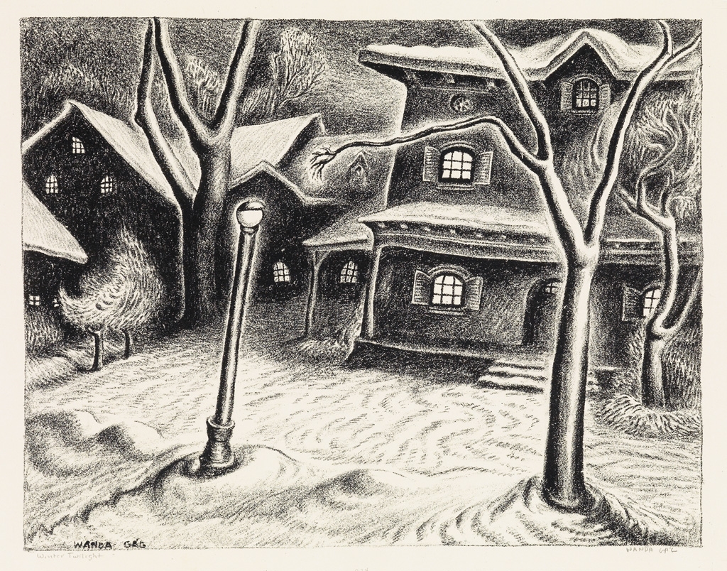 Wanda Gág | Wagon House (1929) | MutualArt
