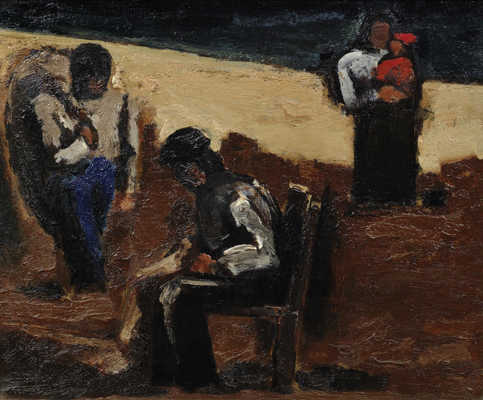 Josef Herman | Two Women (1979) | MutualArt