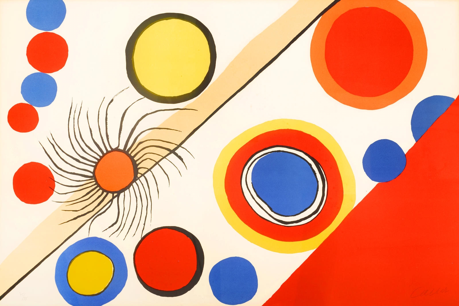 Alexander Calder | Circle with Eyes (1976) | MutualArt