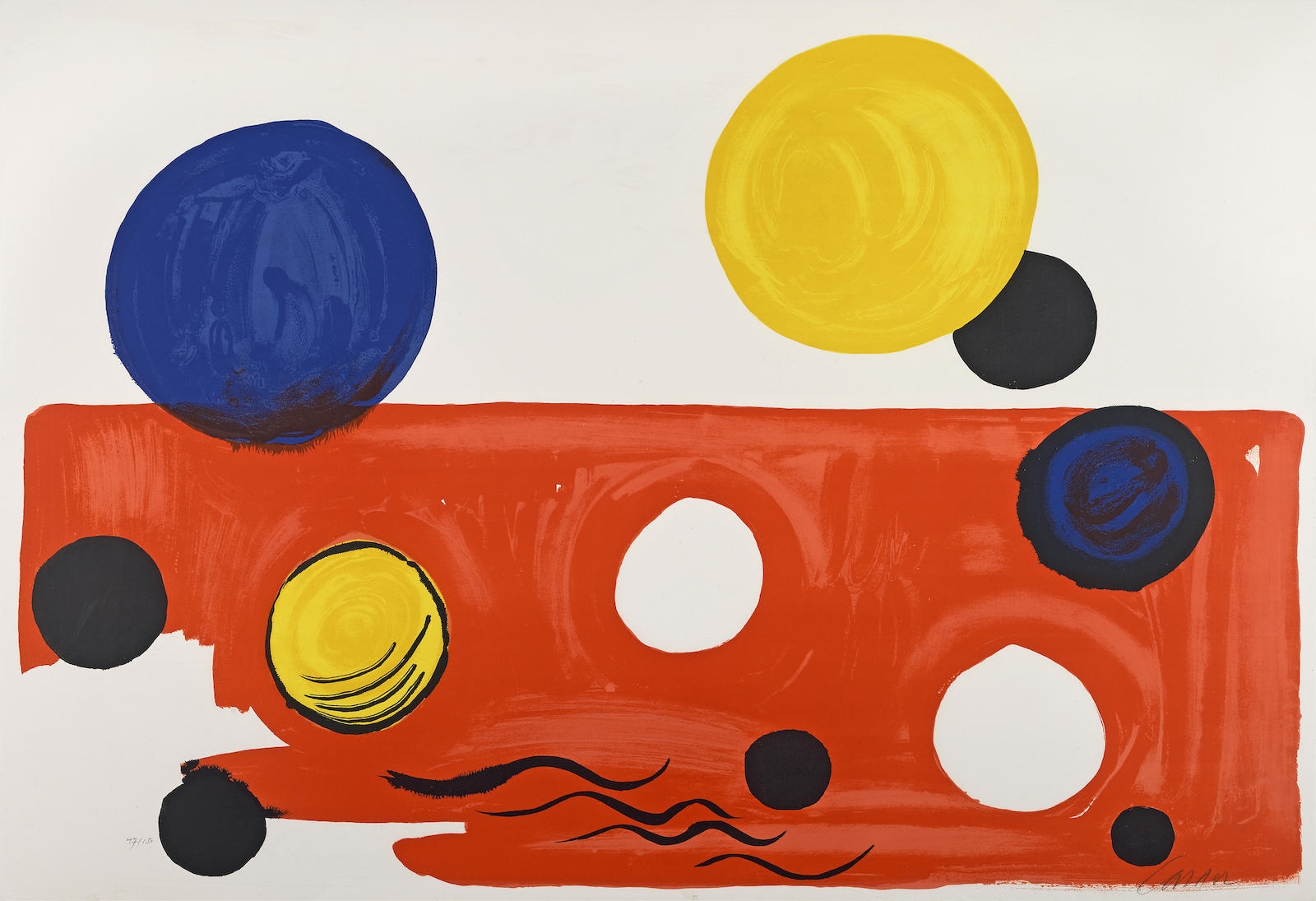 Alexander Calder | Circle with Eyes (1976) | MutualArt