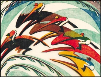 Sybil Andrews | Tillers of the Soil (1934) | MutualArt