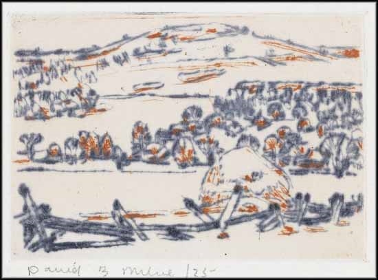David B. Milne | Haystack (Circa 1929) | MutualArt