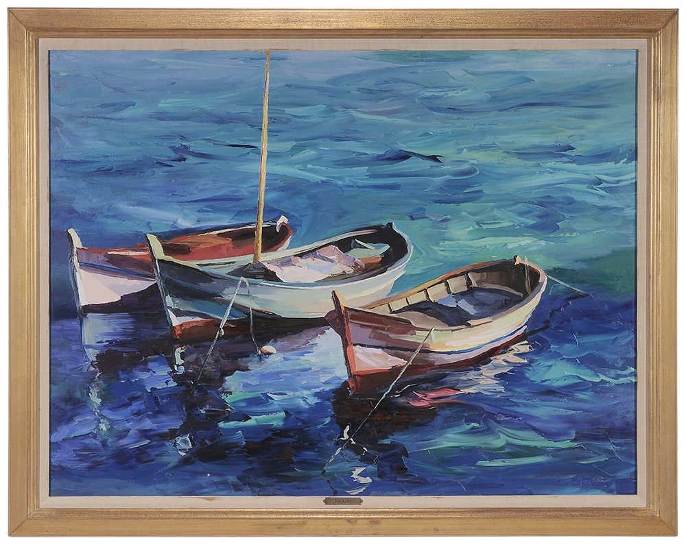 Don Hazen | Three Dories | MutualArt
