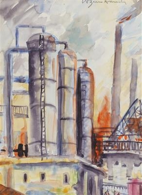 Arthur Brusenbauch | Lenzing Paper Mill | MutualArt