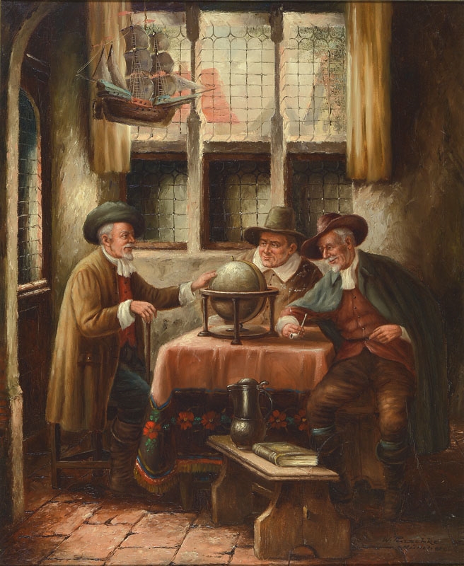 Medieval Paintings Of Men