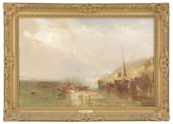 James Baker Pyne | Promenade Outside the Fortress Walls | MutualArt