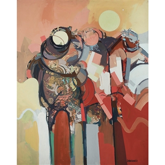 Ibrahim Hussein | EMBRACING (2001) | MutualArt