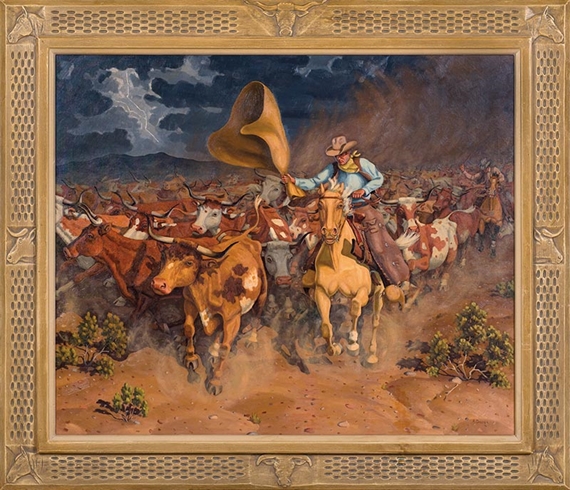 Fred Darge | The Stampede | MutualArt