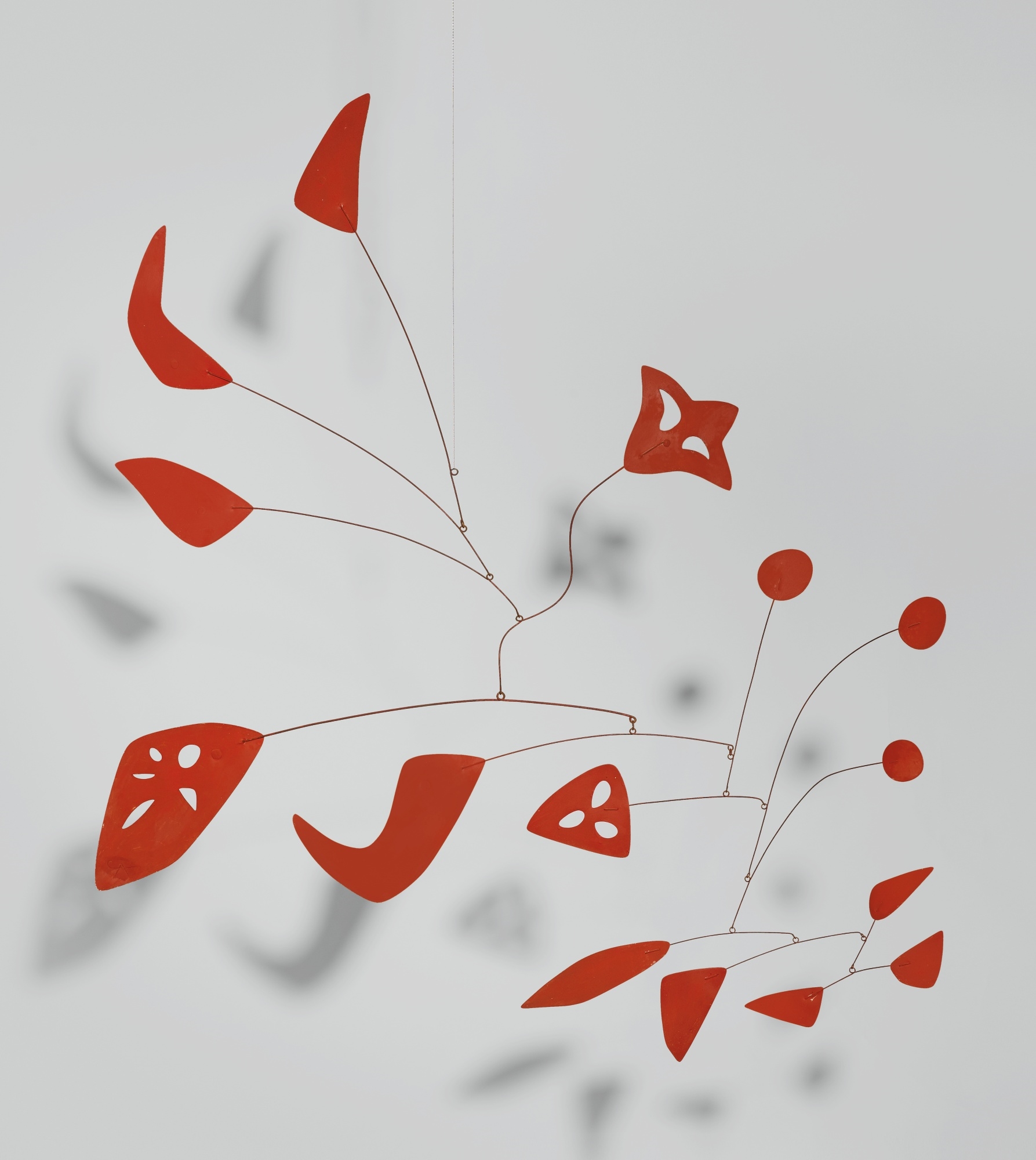 Alexander Calder | RED FLOWERS (1954) | MutualArt