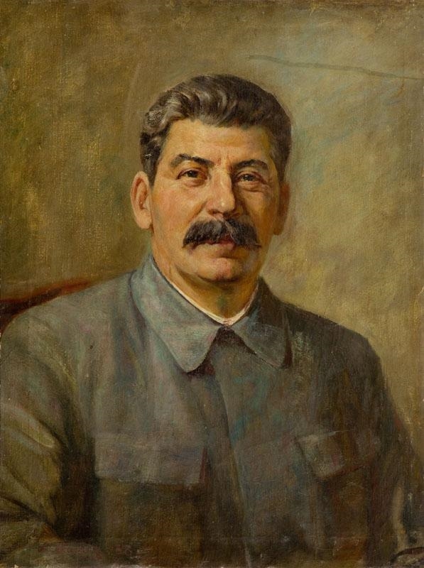Unknown | Portrait of Stalin (1938) | MutualArt