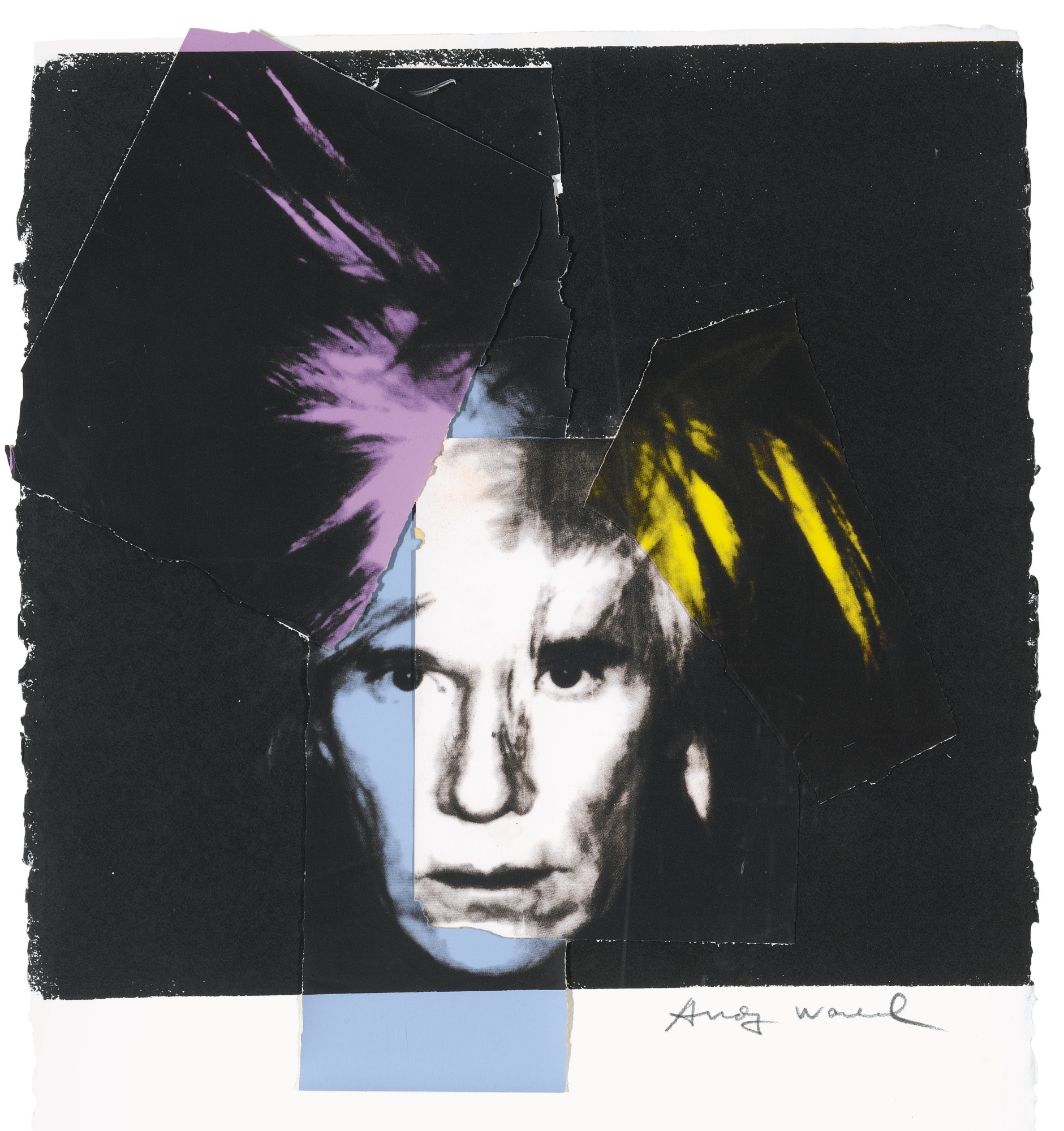 Warhol Self Portrait 1986