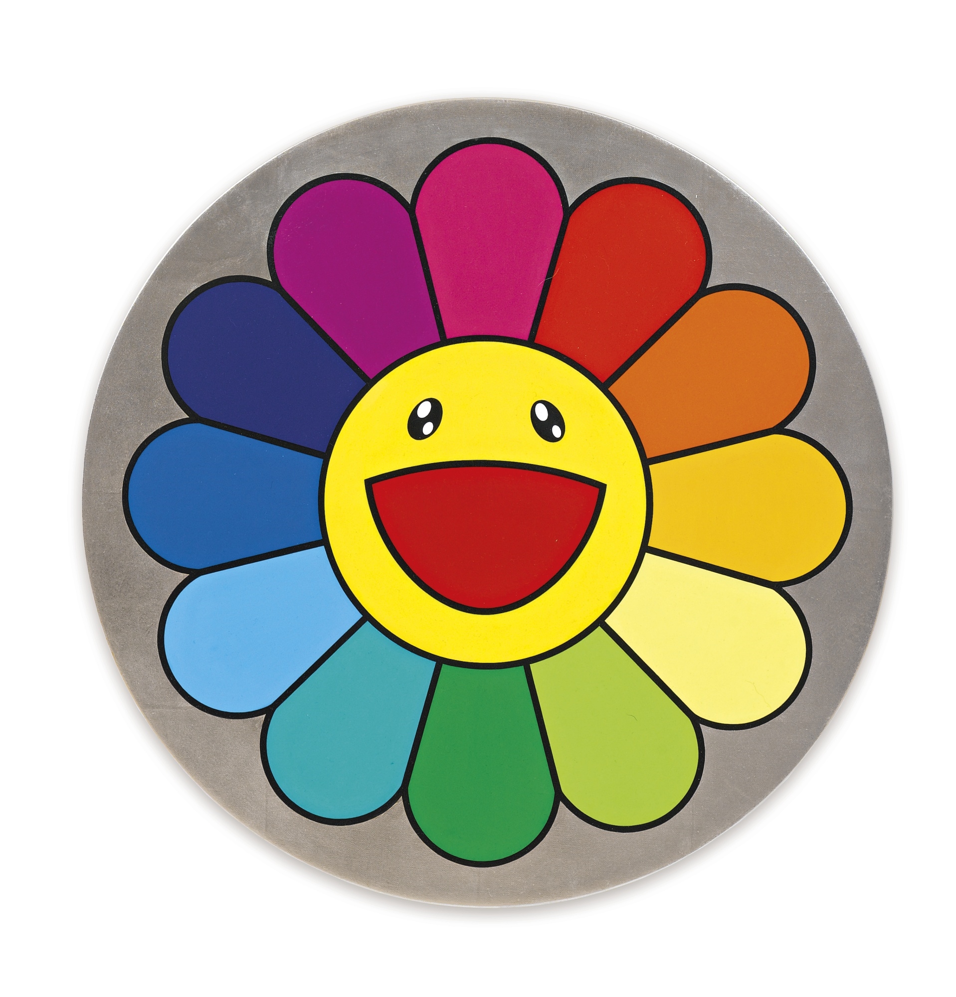 Takashi Murakami | Red Flower Ball (3-D) (2007) | MutualArt