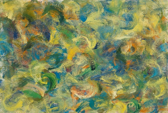 Milton Resnick | Abstract Composition (1961) | MutualArt