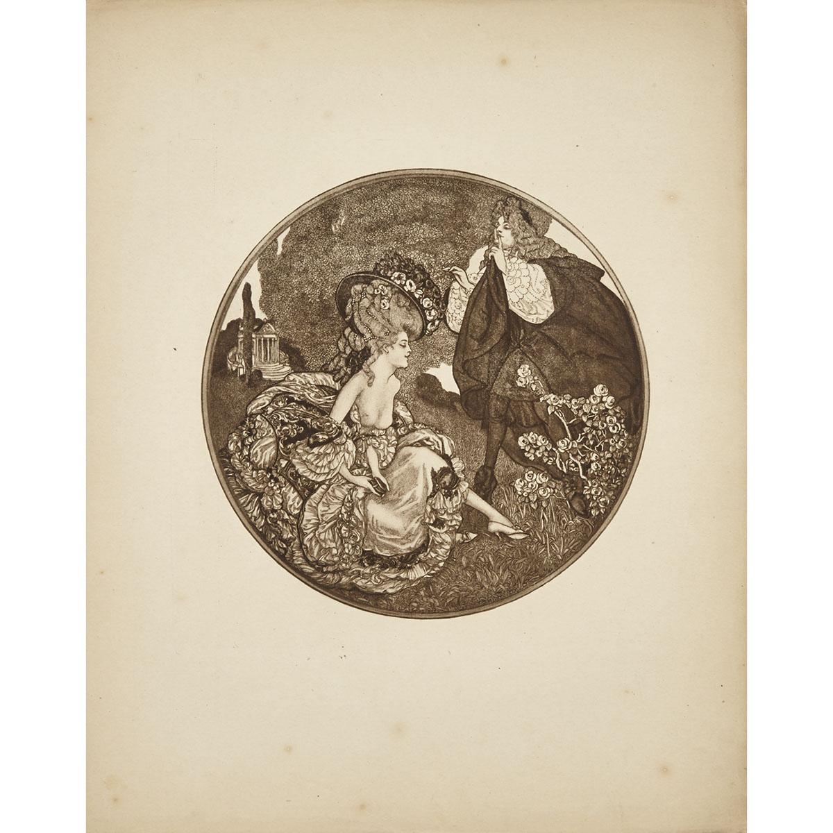 Franz von Bayros | SET OF 35, FOLIO OF EROTICA (35 PLATES) | MutualArt