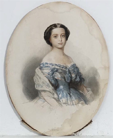 Franz Xaver Winterhalter | Victoria Princess Royal, [The first daughter ...