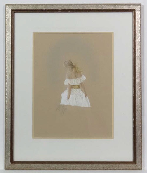 Kay Boyce | White dress | MutualArt