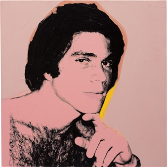 Andy Warhol | Portrait of Michael Heizer (1977) | MutualArt