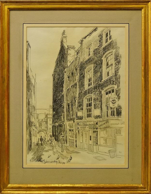 Geoffrey Scowcroft Fletcher | Jerusalem Passage | MutualArt