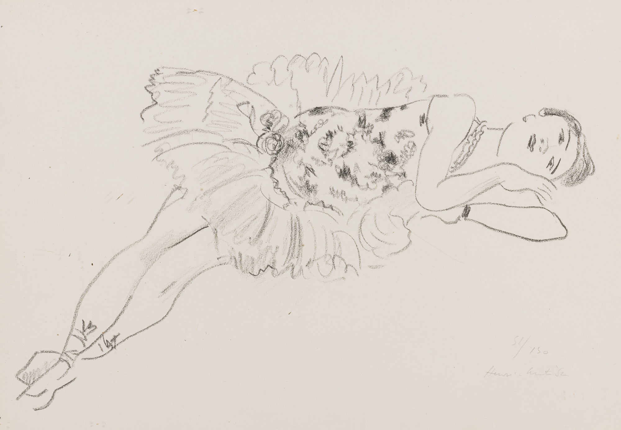 Henri Matisse | LE CAUCHEMAR DE L'ELÉPHANT BLANC (D. BK. 22) (1947 ...