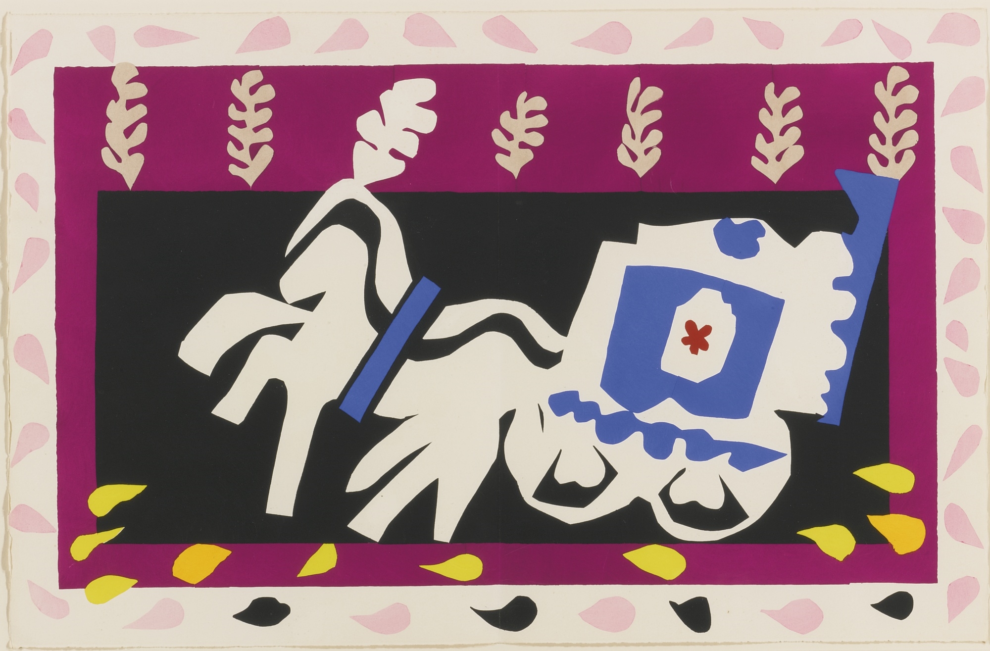 Henri Matisse | LE CAUCHEMAR DE L'ELÉPHANT BLANC (D. BK. 22) (1947 ...