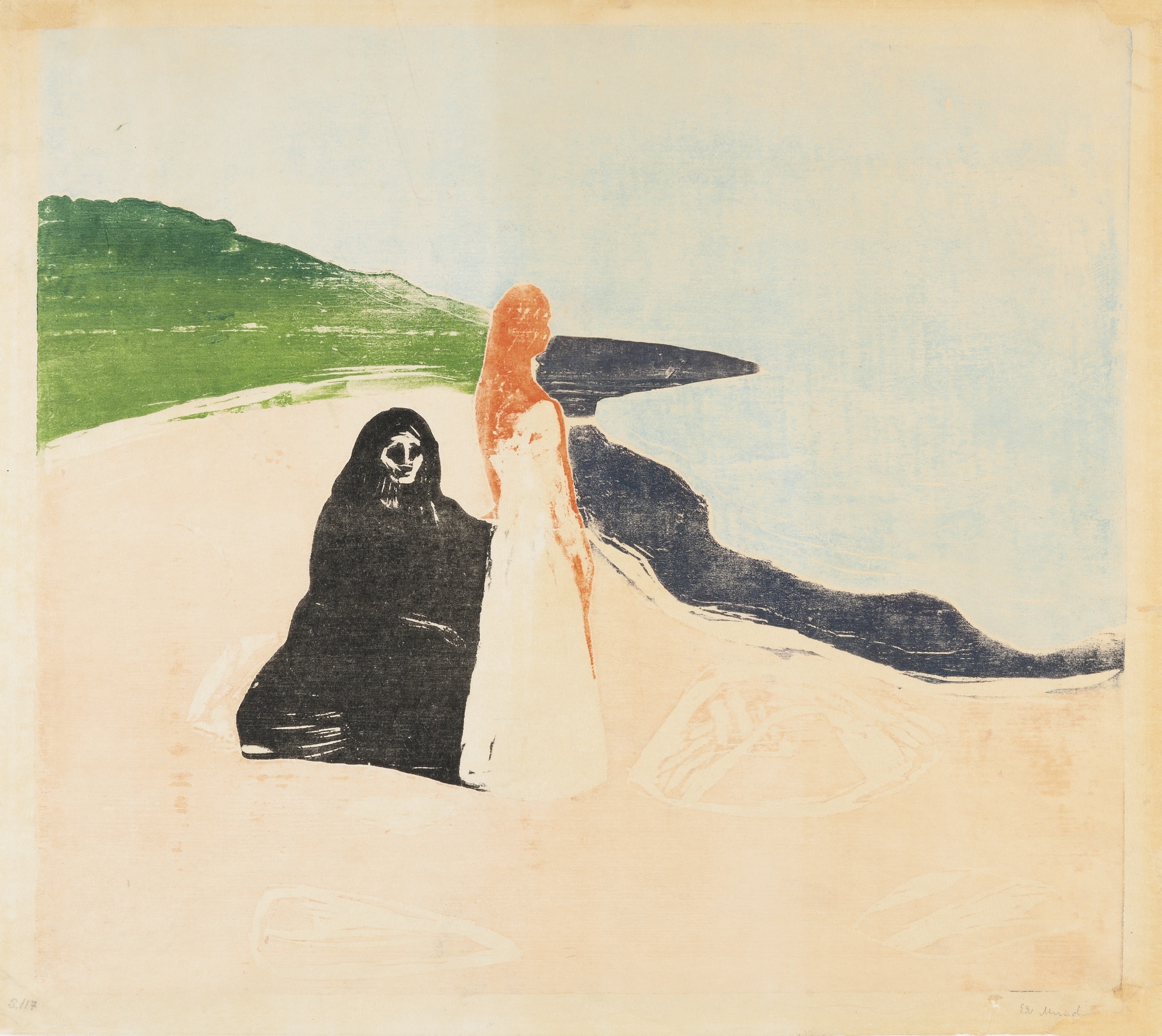 Edvard Munch | VAMPYR II (W. 41) (1902) | MutualArt