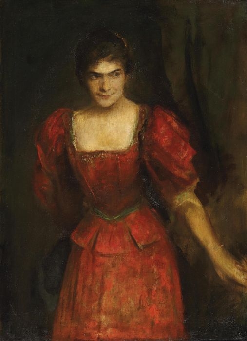 Franz Seraph von Lenbach | PORTRAIT OF A LADY | MutualArt
