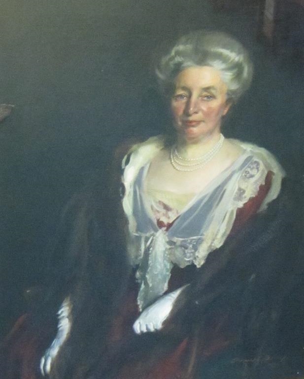 Sir Oswald Hornby Joseph Birley | Portrait of Marianne (wife of John ...