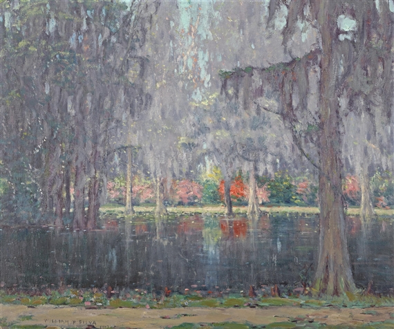 William Posey Silva | In the garden of dreams (1923) | MutualArt