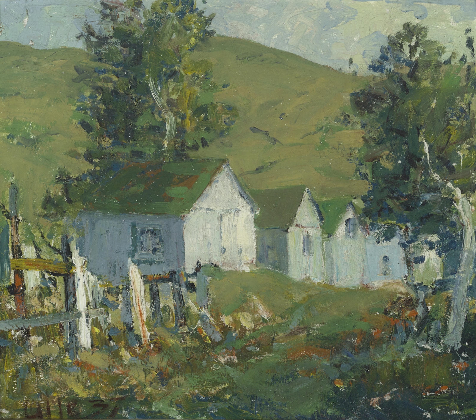 Selden Connor Gile | Hillside homes (1937) | MutualArt