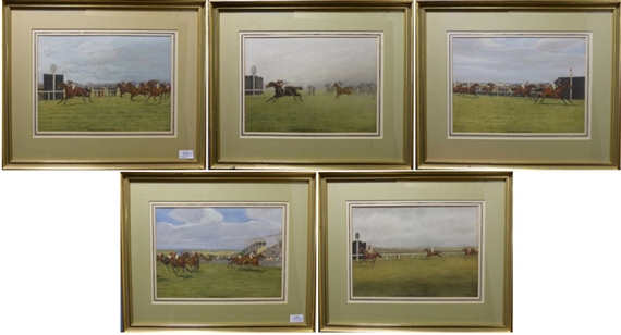 Isaac Cullin | 5 works, The Manchester H'cap 1910, The Lincoln Handicap ...