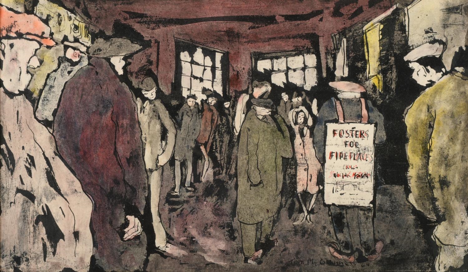 Tom McGuinness | Waiting for Scotto (1969) | MutualArt