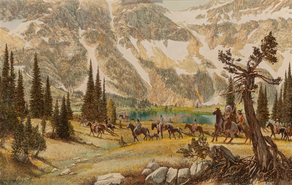 Roger Cooke | Hin-Mah-Too-Yah-Lat-Kekht's Band (1981) | MutualArt