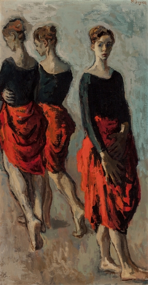 Moses Soyer | Dancers | MutualArt