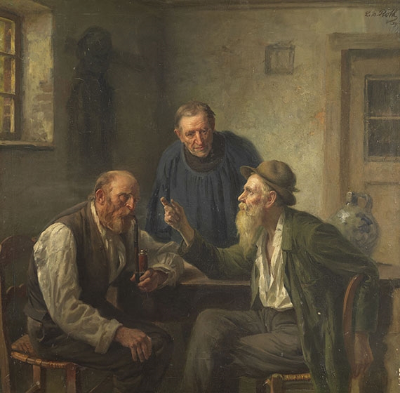 Ludwig Max Roth | Die Dorfpolitiker | MutualArt