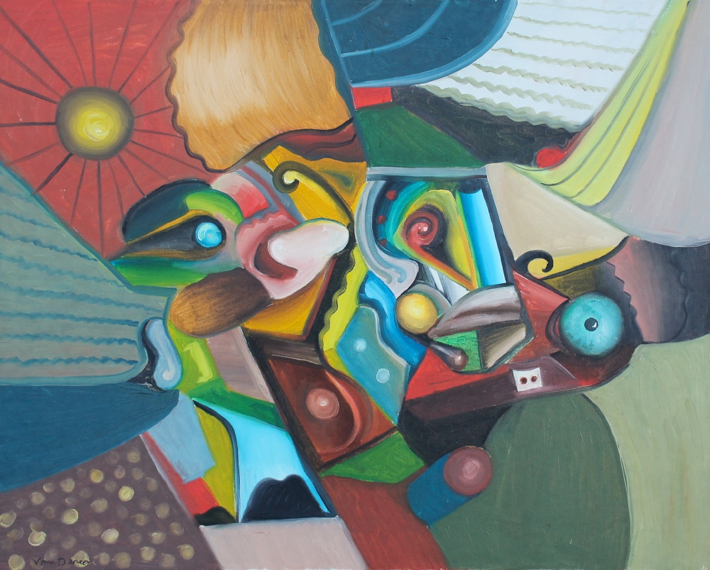 Lewis Vandercar | Salesman and Client | MutualArt