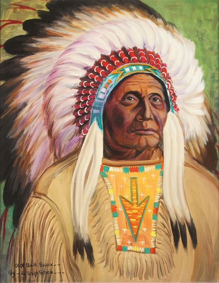 Louis Shipshee | Old Bull Sioux | MutualArt