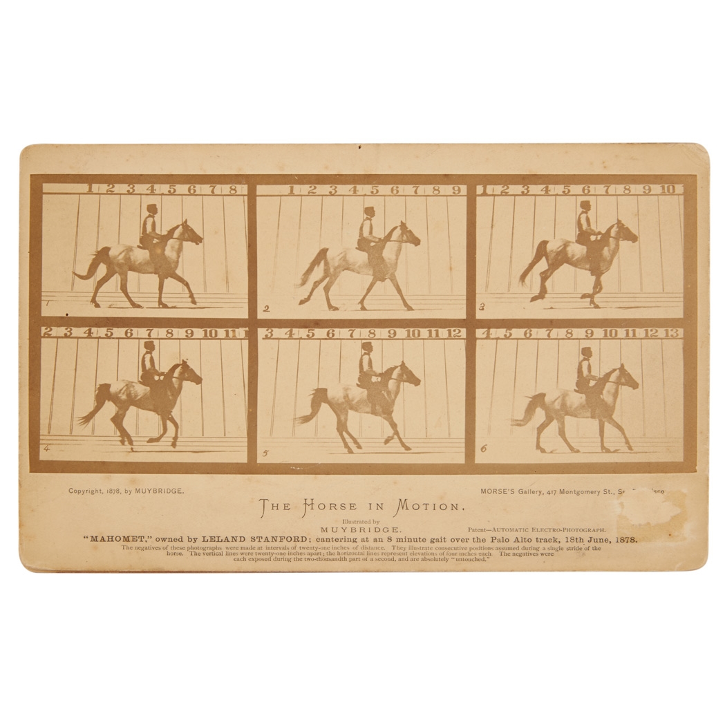 Eadweard Muybridge | The Horse in Motion (1878) | MutualArt