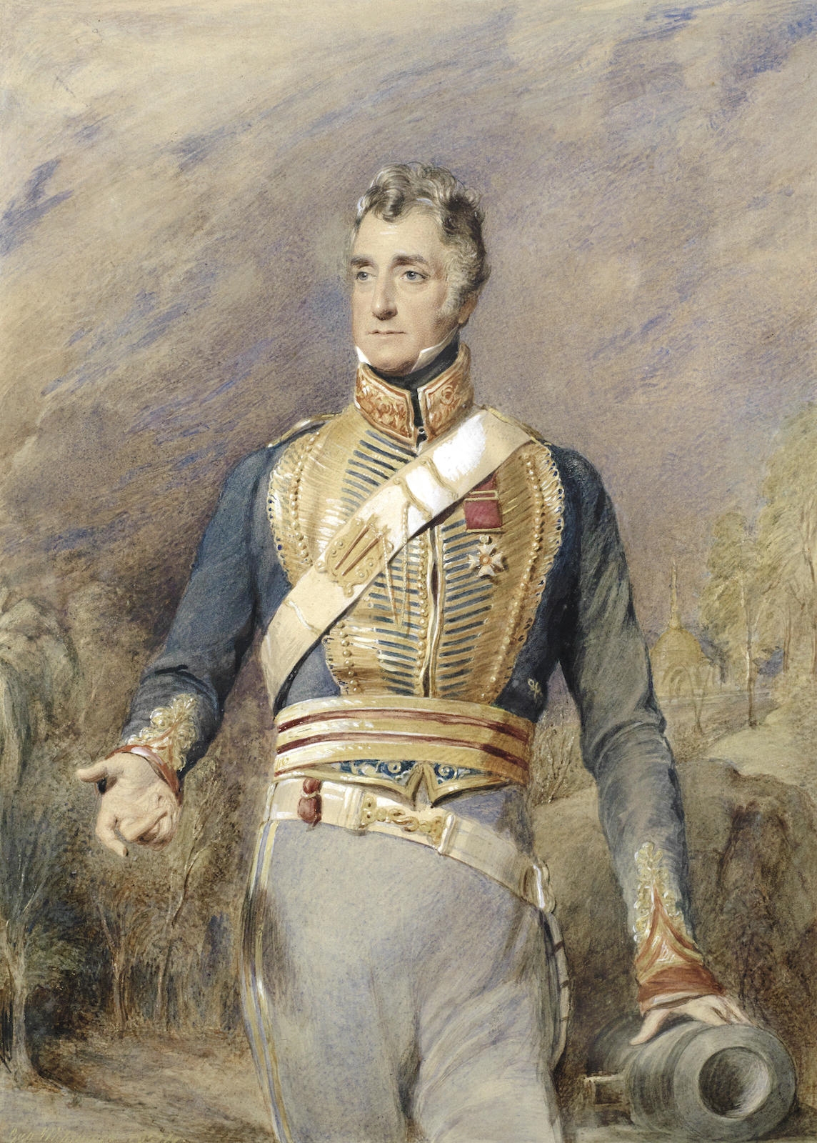 George Richmond | Portrait of Lieutenant Colonel Sir Charles Hopkinson ...