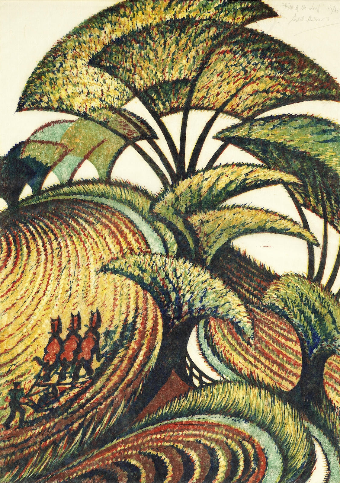 Andrews Sybil | Fall of the Leaf (1934) | MutualArt