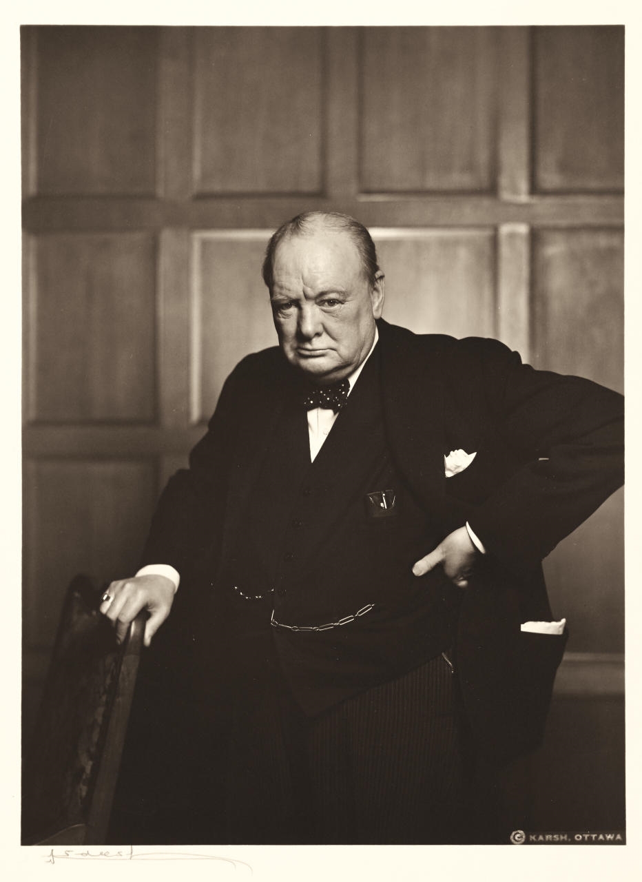 Yousuf Karsh | Sir Winston Churchill (1941) | MutualArt