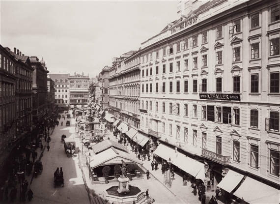 Unknown | Four early images of Vienna (1870 - 1880) | MutualArt