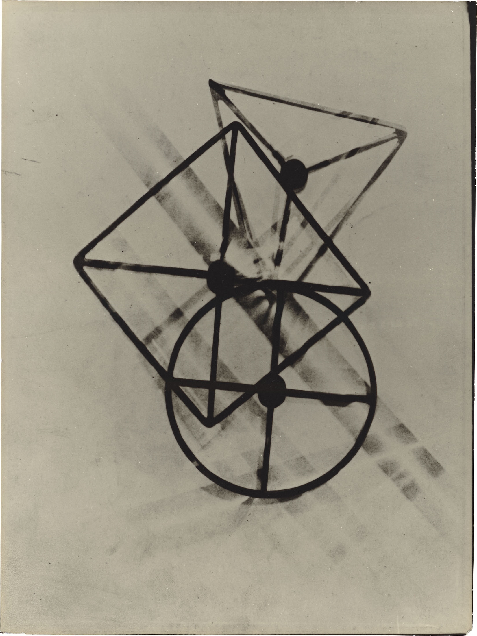 László Moholy-Nagy | Untitled (positive photogram), Dessau (1925 ...