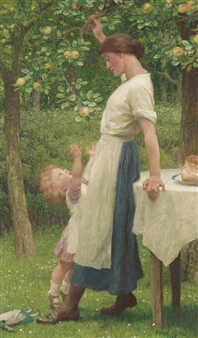 Francis Bernard Dicksee | The Duet (1897) | MutualArt